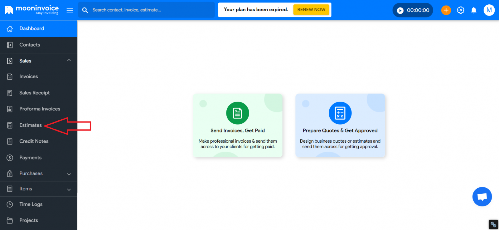Invoice Vs Estimate: What's the difference? - Moon Invoice