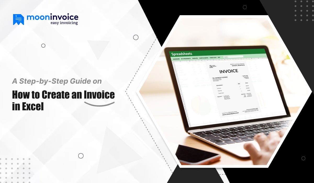 How To Create An Invoice In Excel Moon Invoice