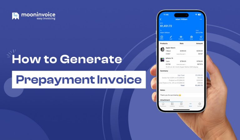 Prepayment Invoice: Meaning and How to Create One?