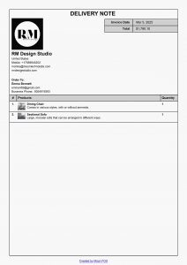 Delivery Note Format & Examples – A Complete Guide